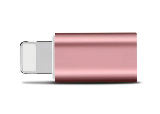 MFi Apple Lightning Adapter MFI CE ROHS Certification Aluminum Housing