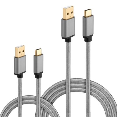 HTC USB Type C Cable Nylon Braided Aluminum Housing Type C To USB 2.0