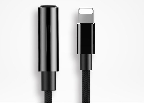 Nylon Braided Right Angle MFI Lightning Cable USB Data Cable 90 Degree