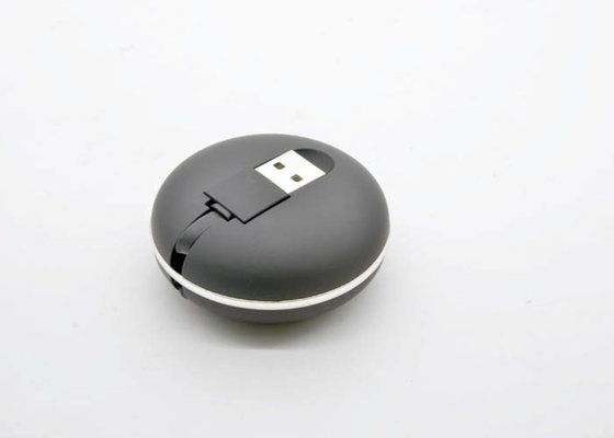 Retractable 2 In 1 Lightning + Micro USB Sync / Charge Cable For Mobile Phone