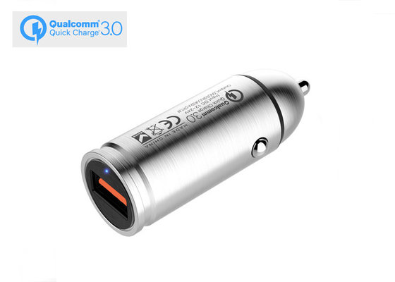 DC12V - 24V Pistol Bullet Shaped USB Car Charger Single Port