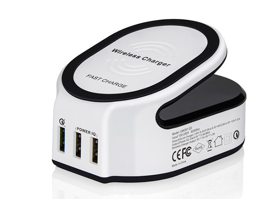 Samsung Qi Quick Charging Station Wireless Charging Products With Eu / Us / Au / Uk Power Cable