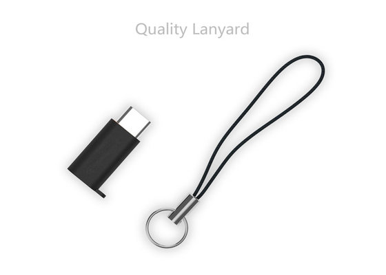 Galaxy S8 S8+ USB Type C Micro USB Adapter Convert Connector with Keychain