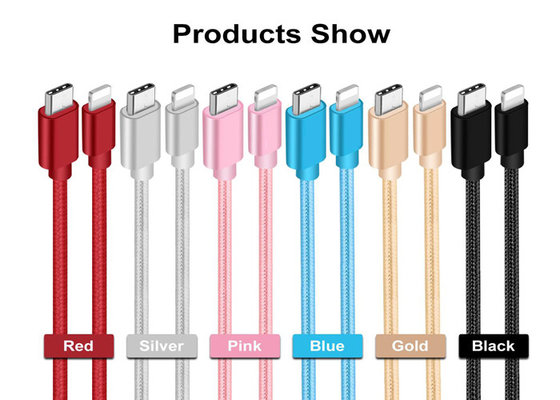 Data Sync & Charging Usb Type C To Lightning Cord C For Apple Iphone 7 Plus