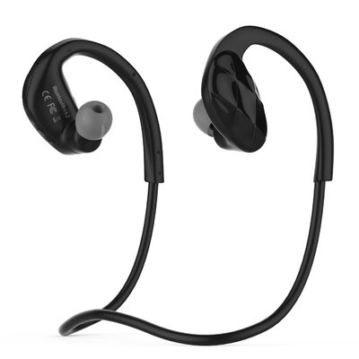 Bluetooth 4.2 Headset Ultra-light Wireless Sport MP3 Headphones with MIC and Volume Control