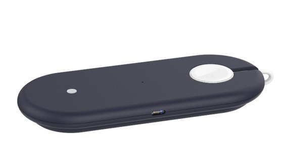 Multi-funtional Wireless charger pad kit For All Qi Enabled Devices/Apple Watch Series 3 / 2 / 1