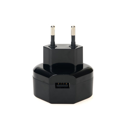 5 Volt 2.4 Amp USB Power Adapter EU / UK Plug Single Port ROHS ABS PC Material
