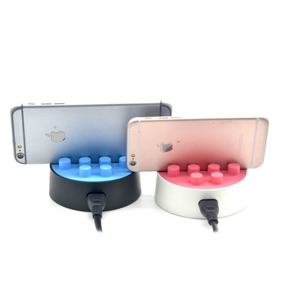 Phone Holder Multi Port USB Charger For IPhone 6 Iphone 7 Android Phone