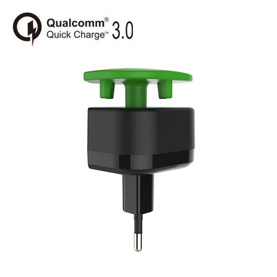 Single Port Fast Charger For Mobile Phones ABS PC Material 100-240V Input