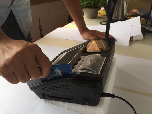 7&quot; position d'épicerie d'écran tactile pour le paiement d'affaires de partie supérieure du comptoir de caisse enregistreuse