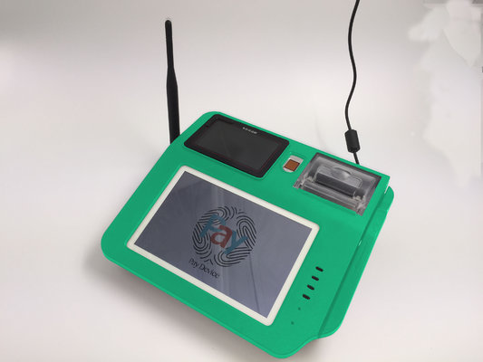 NFC de bureau futé de lecteurs de carte de crédit a permis le système de position avec le scanner de code barres