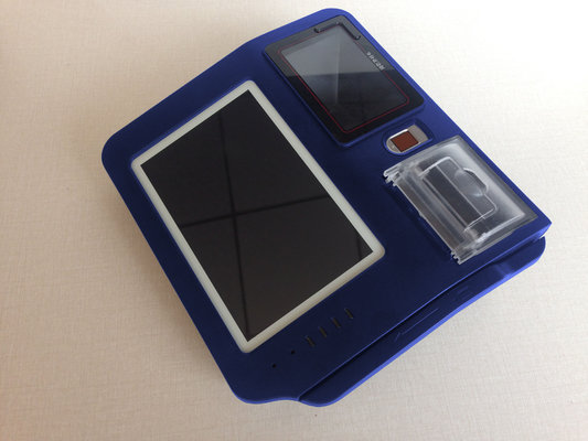 Terminal mobile de position de balayage de code barres de QR, machines mobiles androïdes de paiement de carte d'OS de NFC