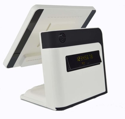 Usb Interface All In One Point Of Sale Machine Single Screen White And Black Color