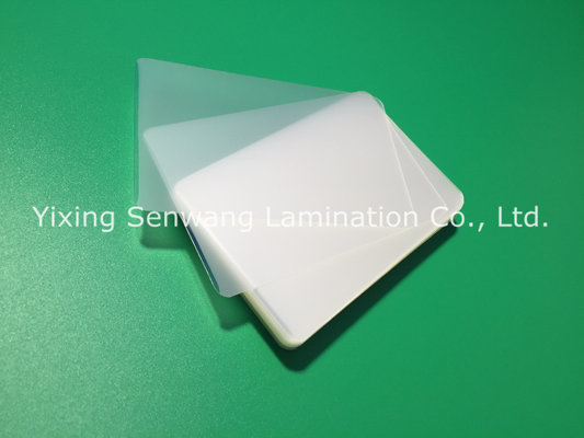 Beutel-klar Laminierungs-Film 54x86mm Größen-75mic lamellierender für Karten-Laminat