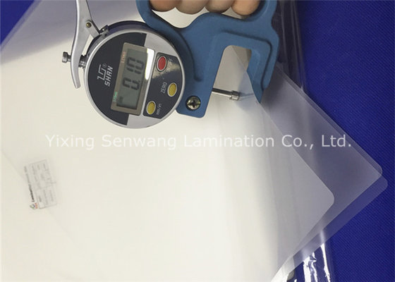 Film di laminazione A4 del sacchetto caldo formato documento con il materiale trasparente dell'ANIMALE DOMESTICO