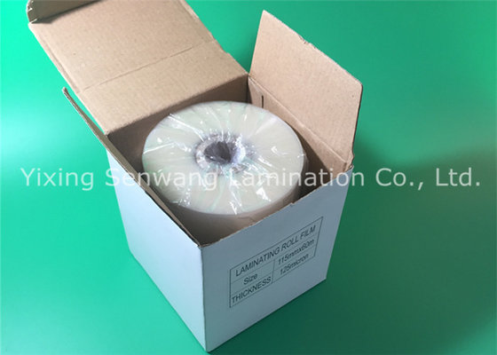 Umwelt-thermische Laminat Rolle 75 Micron 115 mm zum Schutz von Visitenkarten