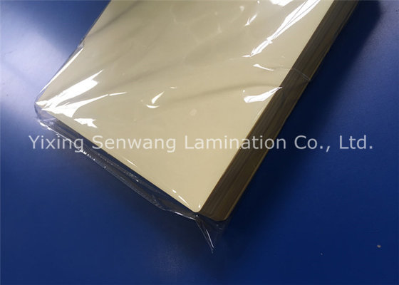 Größen-Plastiklaminats-Blatt-Fleck des Lizenz-klebriger hinterer lamellierender Film-A4 beständig