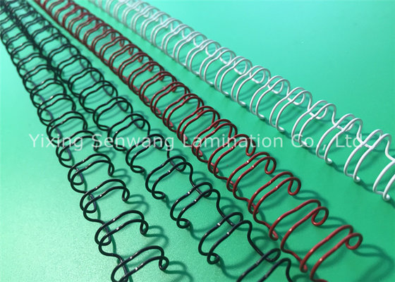 Festes Material farbiges doppelte flaches Seitenfixieren des Schleifen-Draht-6.4mm 180