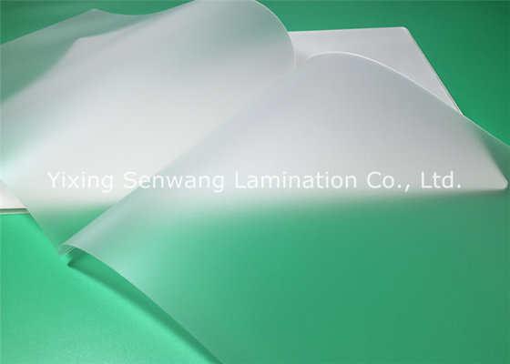 Rissbeständigkeits-Beutel-lamellierender Film A4 glatte 216x303mm für Gepäckanhänger