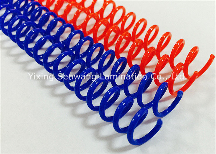 Bunte Spiralbindung umwickelt 48 Ringe für Anträge, Berichte, Handbuch-Binden