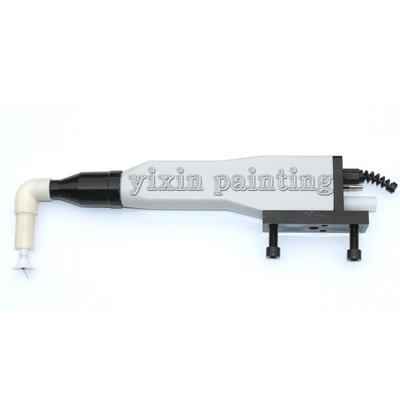 Accessoires en plastique de pistolet de pulvérisation de peinture de poudre/coude rigide de PVC de 90 degrés