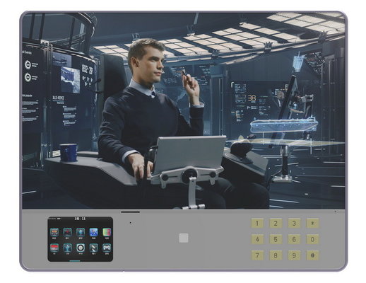 Visible access control with 23 inch screen ODM OEM service from Chinese product research and development company