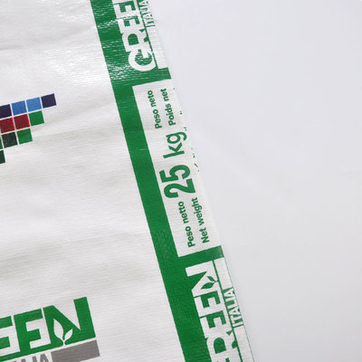 25kg Agriculture BOPP Woven Polypropylene Sacks Square Bottom Customized Logo