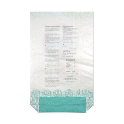 20 Kg PP Woven Rice Packing Bags Block Bottom Custom Printed FDA SGS Approved