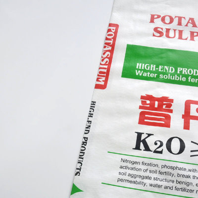 20kg PP Woven Sacks Bag for Neutral Fertilizer , WPP Agricultural Packing Bags