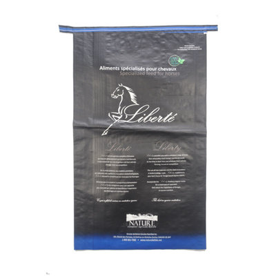 Biaxially Oriented Polypropylene Laminated Horse Feed Bag 15kg with Easy Open Mouth