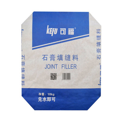Building Material Multiwall Paper Sack Valve Sealed Bags 10kg Eco - Friendly