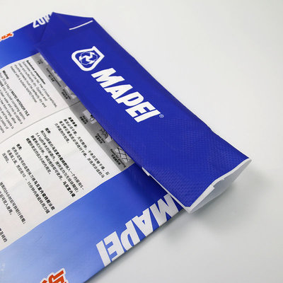 Recyclable PP Cement Bags , Polypropylene Woven Valve Bags for Adhesive Materials