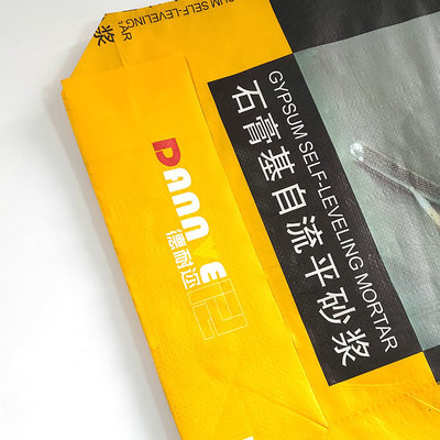 BOPP Laminated PP Cement Bags 20kg Eco Friendly , Valve Sealed Bags for Mortar
