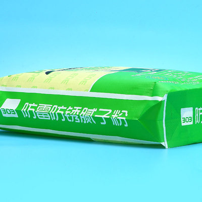 Polypropylene PP Woven Sack Bags 20kg Load Customized Color For Putty Powder