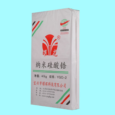 40kg PP Woven Sack Bags / Plolypropylene Valve Type Bags For Chemical Materials