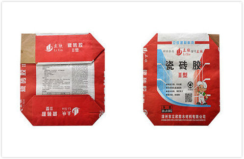 Recyclable Polypropylene PP Valve Bag For Ceramic Adhesive / Chemicals Packaging