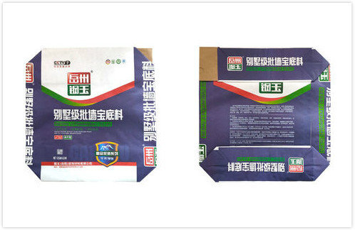 15kg Customized Kraft Paper Bags For Cement Packing Moisture Proof Light Weight