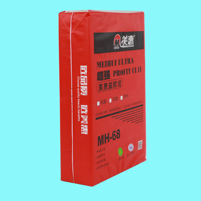 25kg 50kg  BOPP Block Bottom Valve Bag , Cement Packing Bags Eco Friendly