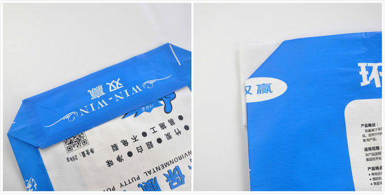 Custom Designed PP Woven Sack Bags For Putty Powder / Animal Feeds