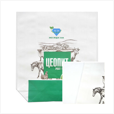 Customized BOPP Laminated PP Woven Bags For Fertilizer / Grass Seed / Animal Feed