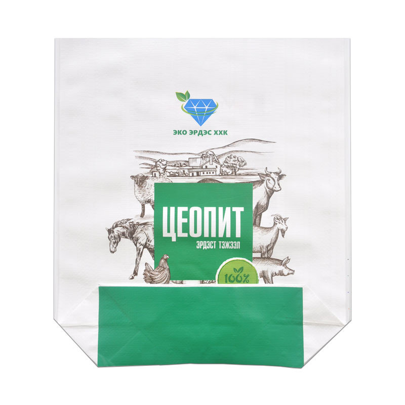 10kg Square Block Bottom Valve Bag , PP Woven Sacks For Seed Or Chemicals