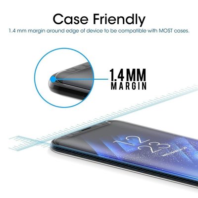 AGC Glass Unbreakable Fingerprint Resistant Screen Protector 9H Hardness