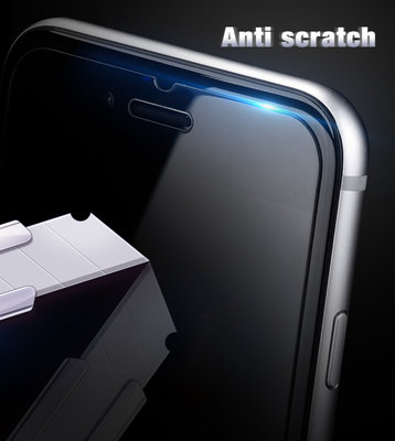 Waterproof Hard Glass Screen Protector , Anti Glare Phone Screen Protector 