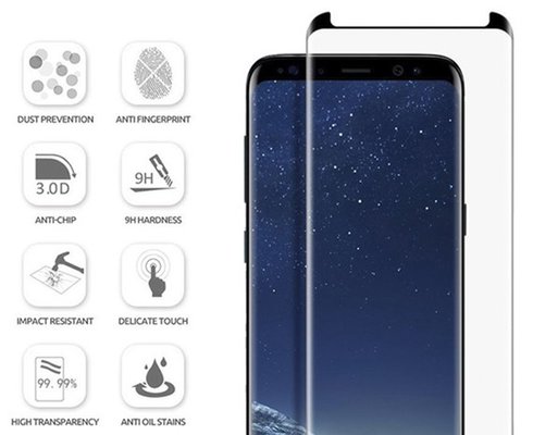 Full Cover Tempered Glass Clear Screen Protector Anti Scratch Explosion Proof