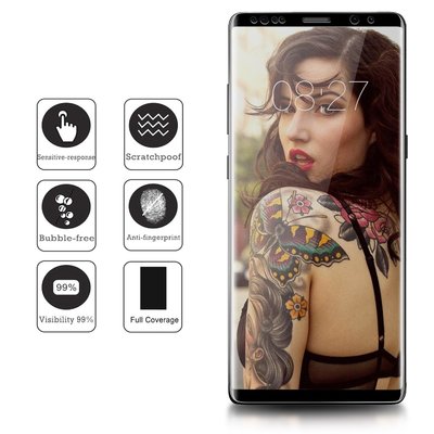 96% Light Transmittance 5h Screen Protector , Samsung Oleophobic Coating Screen Protection 