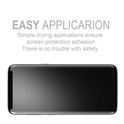 Galaxy S8 Screen Protector Case Friendly , Fingerprint Resistant Screen Protector