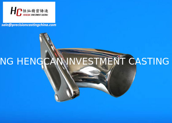 precision casting SS304/1.4301 stainless steel automotive parts downpipe elbows