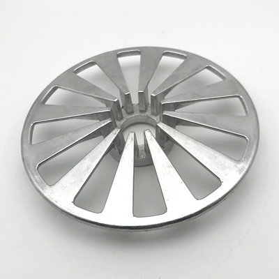 Custom Made Die Casting Components 6063 Aluminum Alloy With Silver Plated