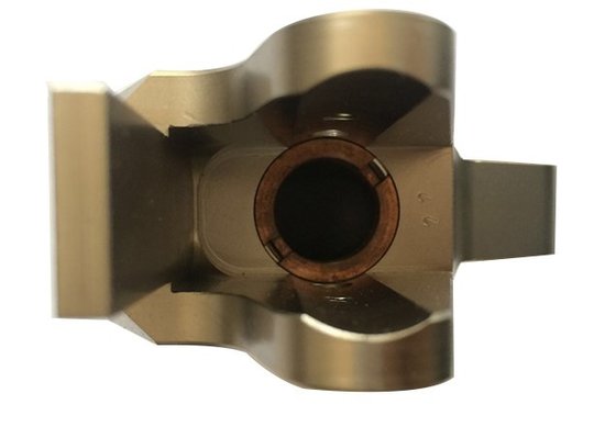 Spray Nozzle Small Parts CNC Turned Components Round For Industrial Equipment