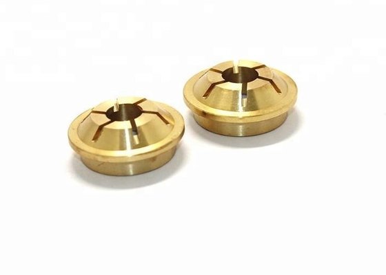Electroplating Brass Precision Turned Parts Aerospace CNC Turned Components